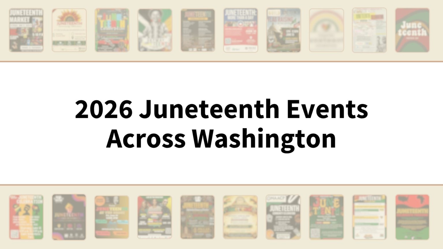 2026 Juneteenth Events Across Washington - School’s Out Washington